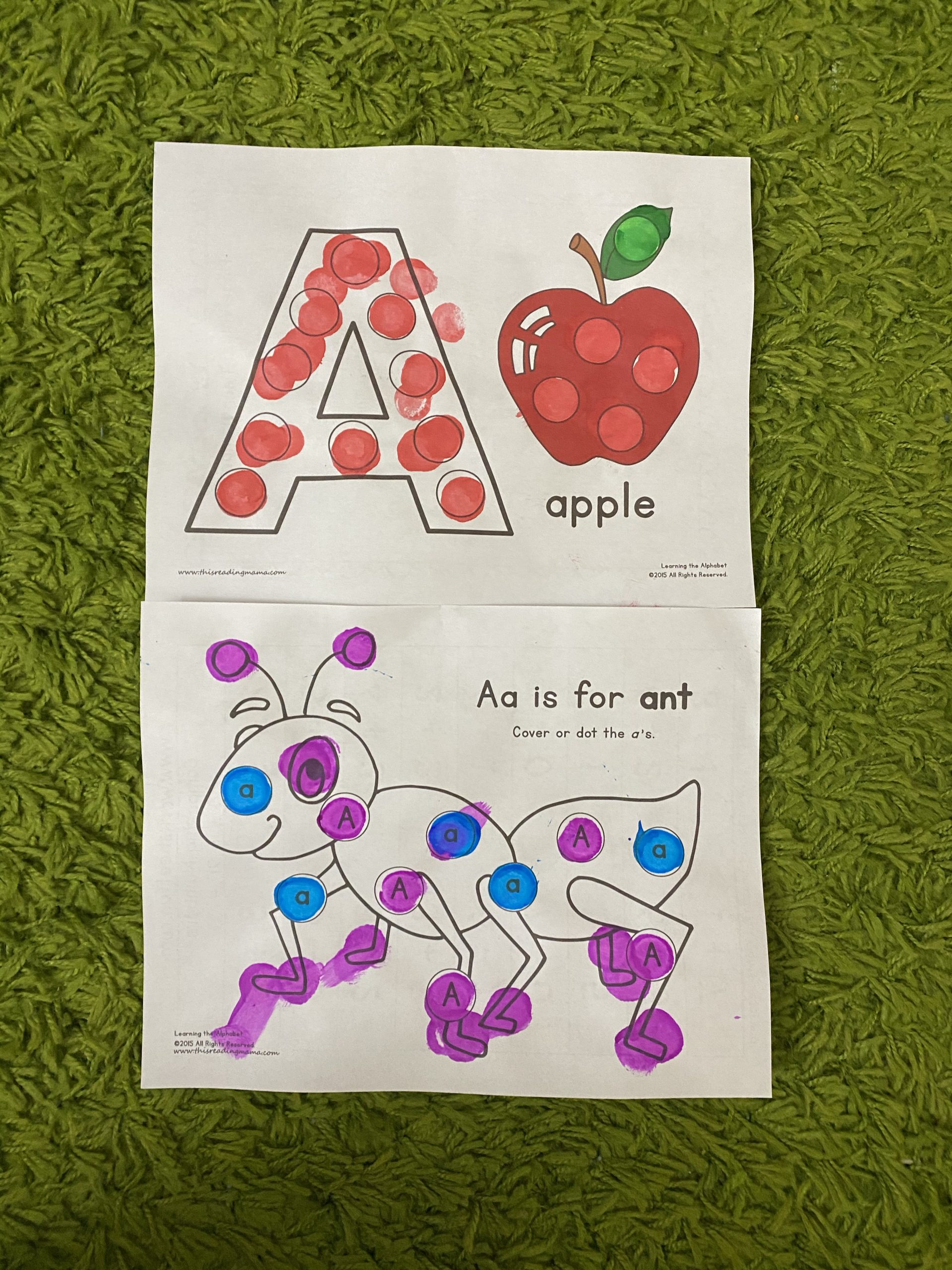 Letter A Activities For Toddlers
